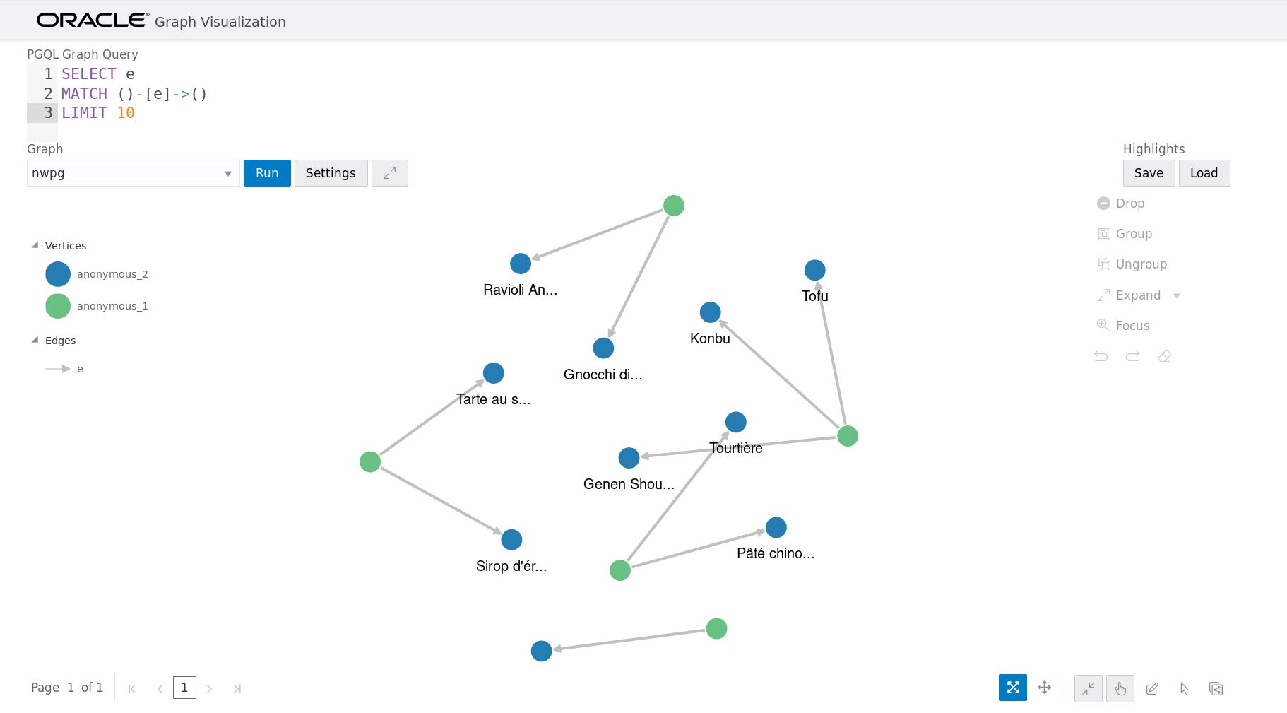 Oracle 20c PGX and GraphViz - Spatial and Graph part 5