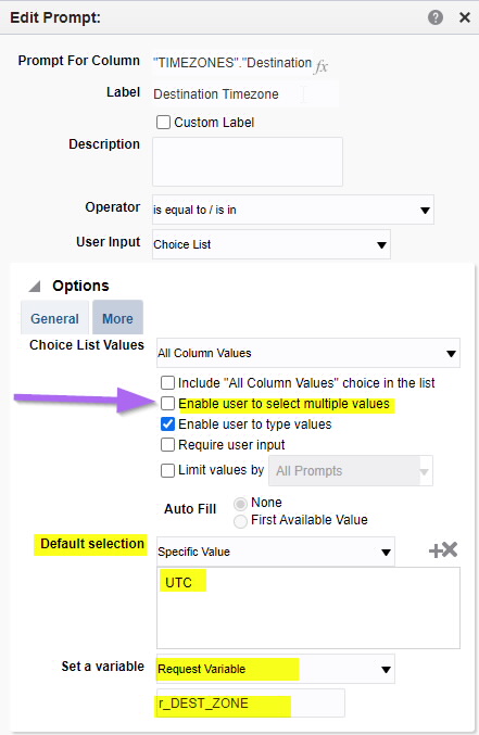Oracle Analytics Cloud Oac Using Pipelined Table Functions In Answers Analysis Dashboards