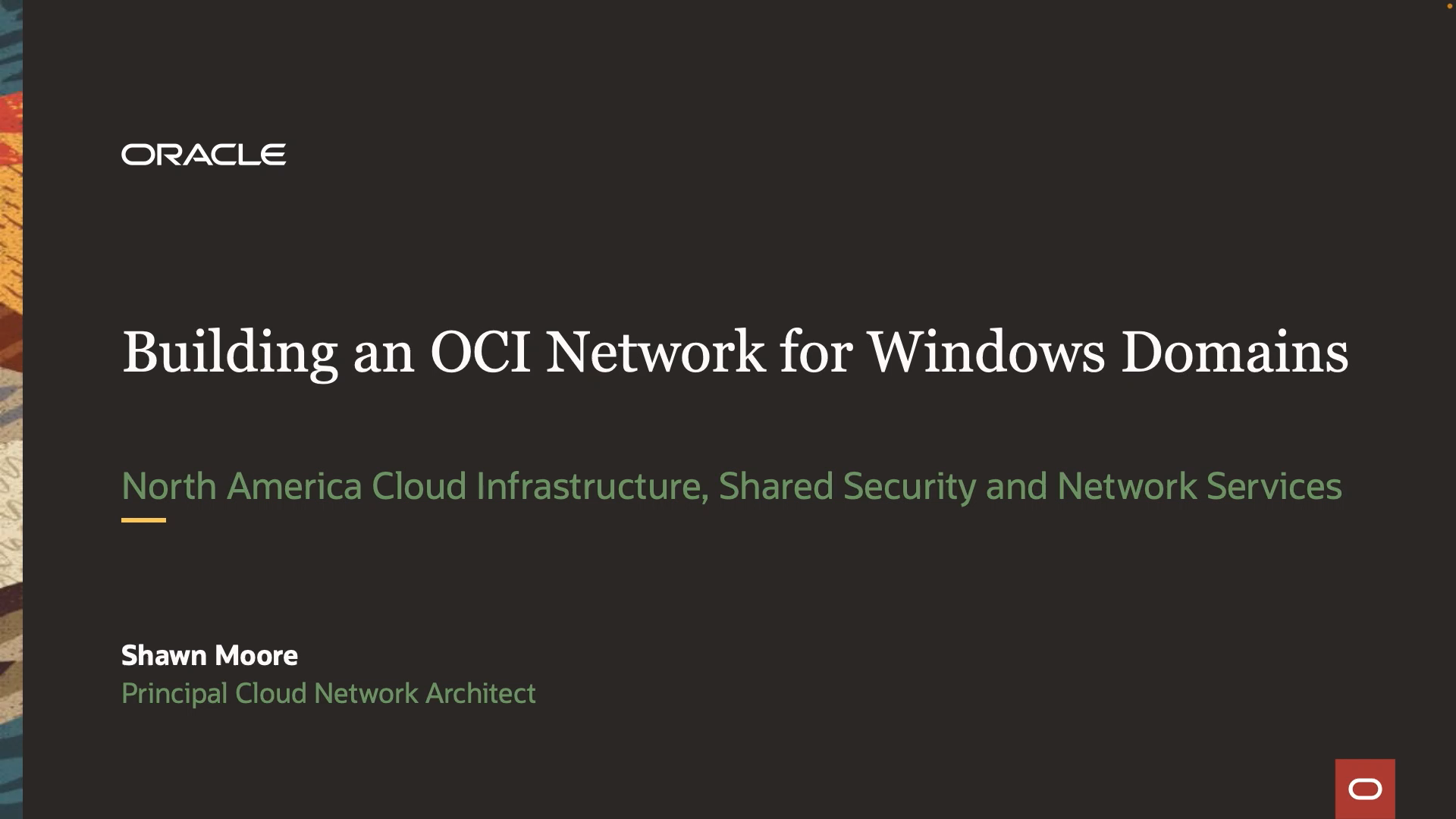 Building an OCI Network for Windows Domains | ateam