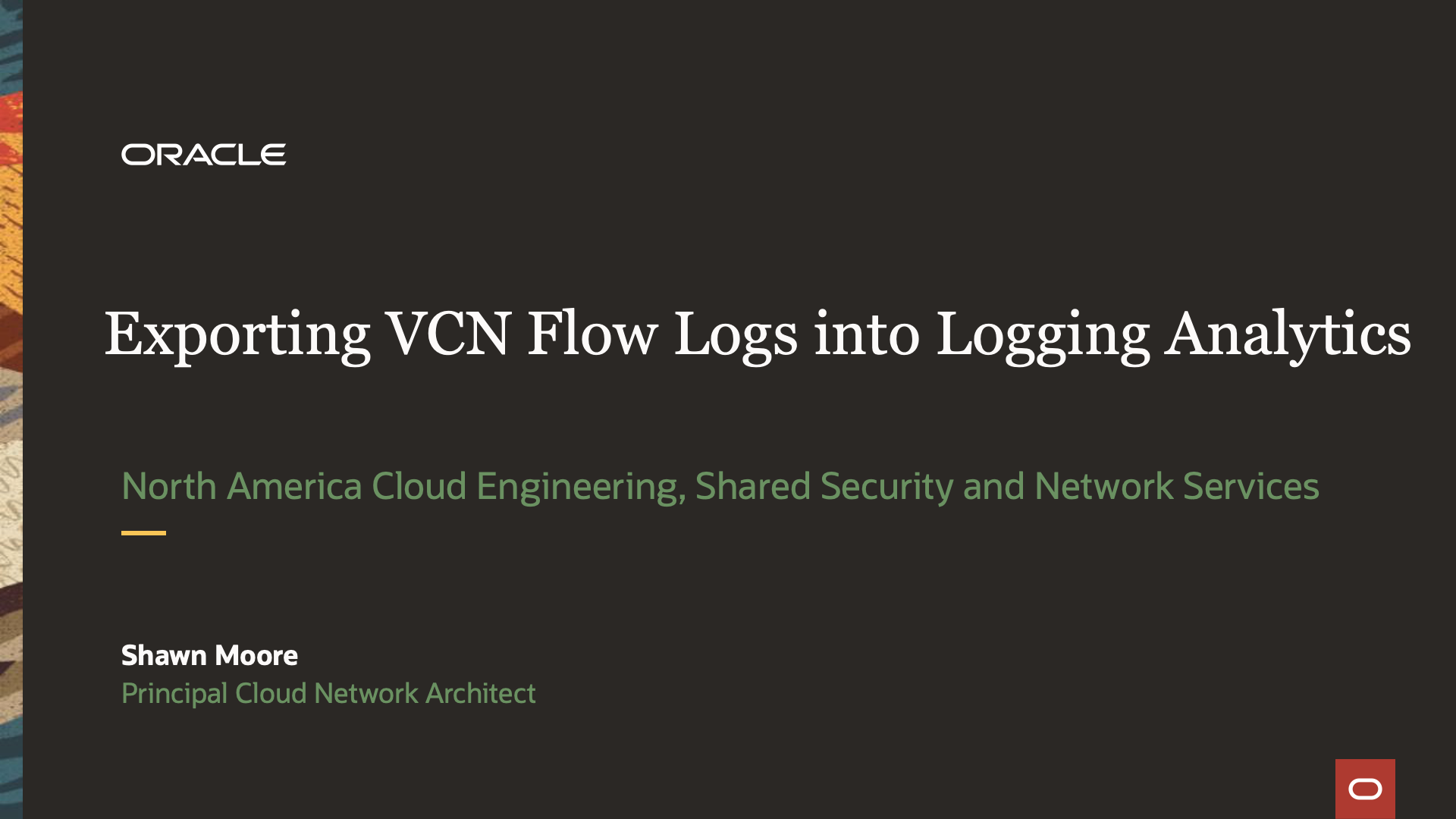 Exporting VCN Flow Logs into OCI Log Analytics | ateam
