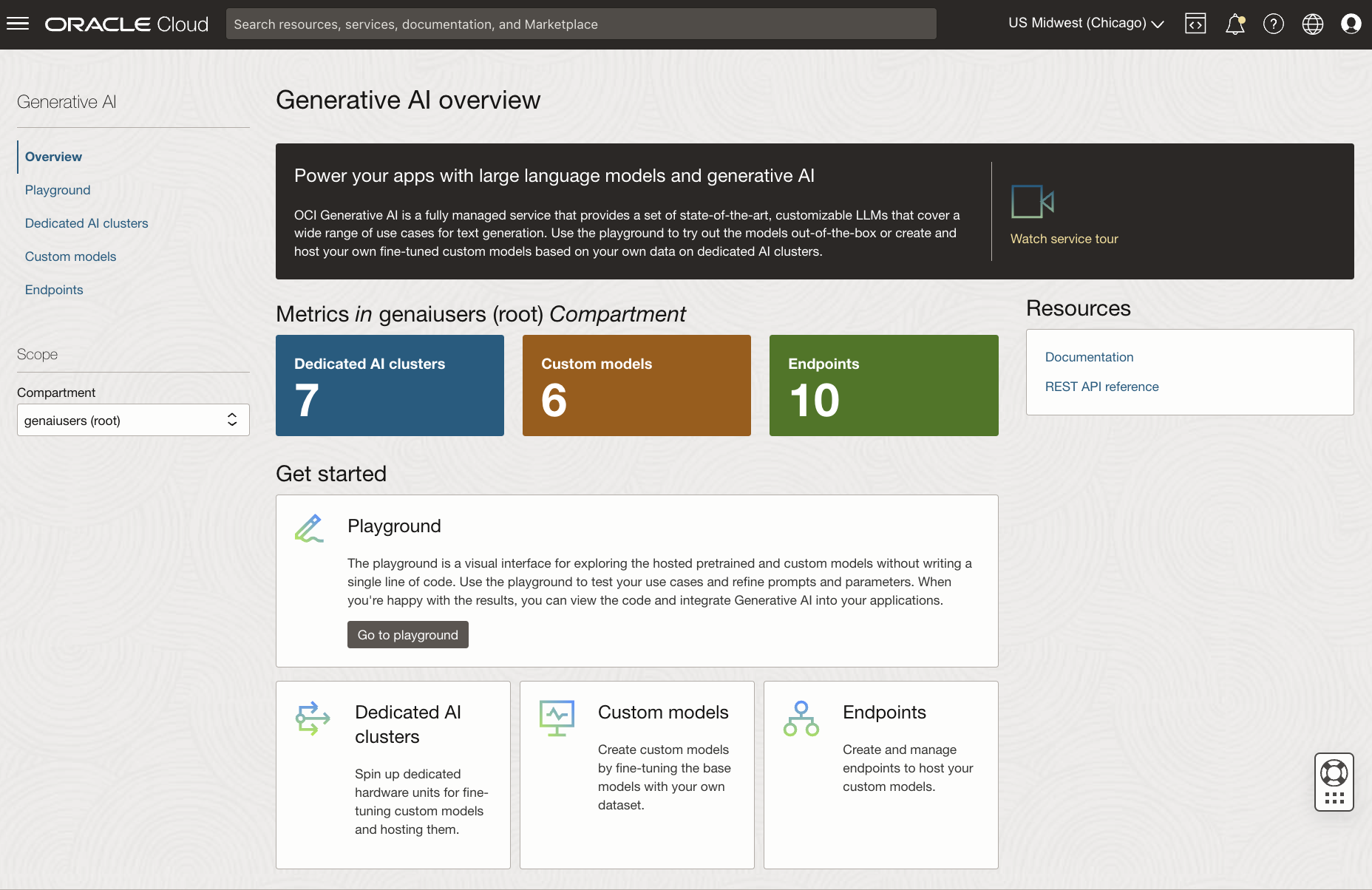 Extending SaaS by AI/ML features – Part 8: OCI Generative AI ...