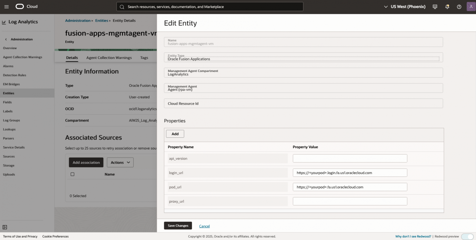 Configure Fusion Applications Audit and Security Logs Ingestion in OCI ...