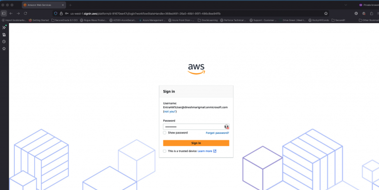 Setting up SAML SSO between AWS IAM Identity Center (IdP) and OCI ...